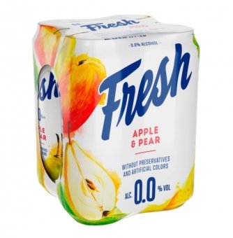 Mix de Suc si Bere Fresh Mar si Para, 4x0,5l, Alc. 0,0%